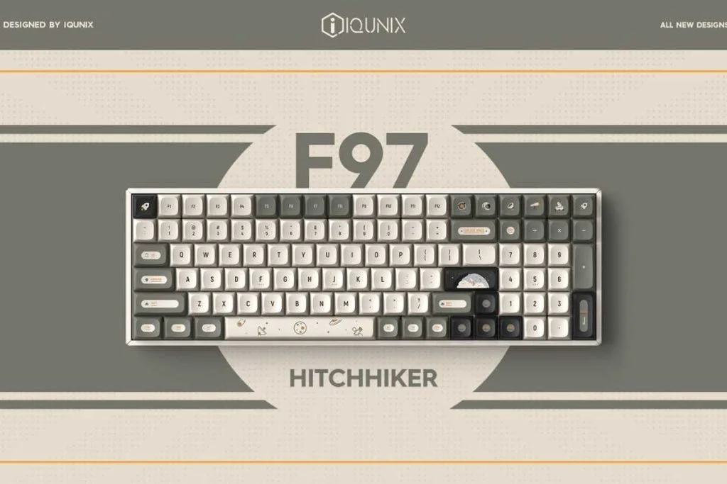 IQUNIX F97 Hitchhiker - Một trong những bàn phím cơ tốt nhất hiện nay » NETWORK HUB