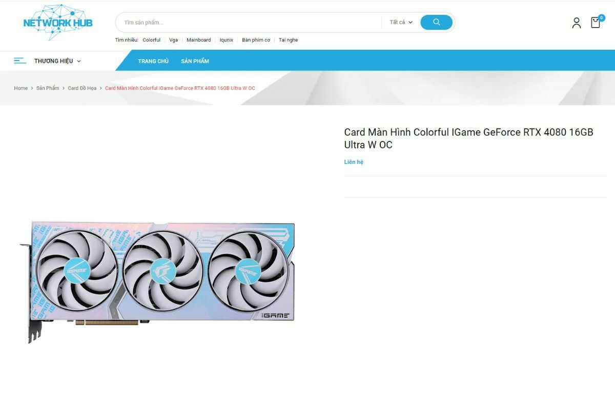 Tìm hiểu về RTX 4080 Ultra W - VGA Colorful đáng mua nhất?