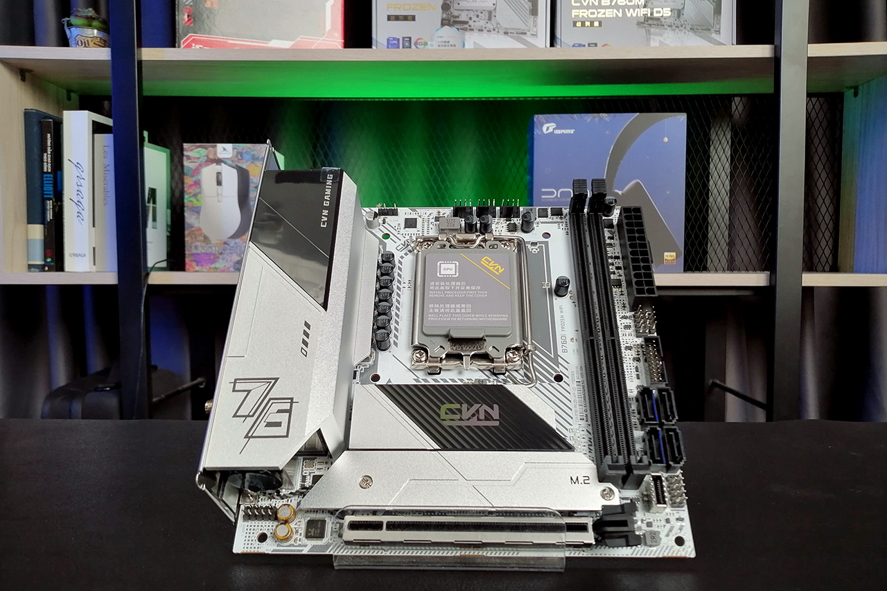 Trên tay bo mạch chủ COLORFUL CVN B760I Frozen WiFi V20 » NETWORK HUB