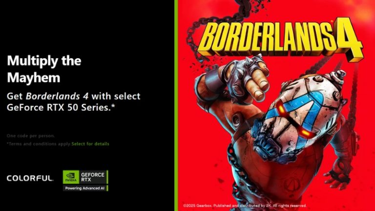 Hướng dẫn redeem code game Borderlands 4 khi mua Colorful iGame GeForce ...